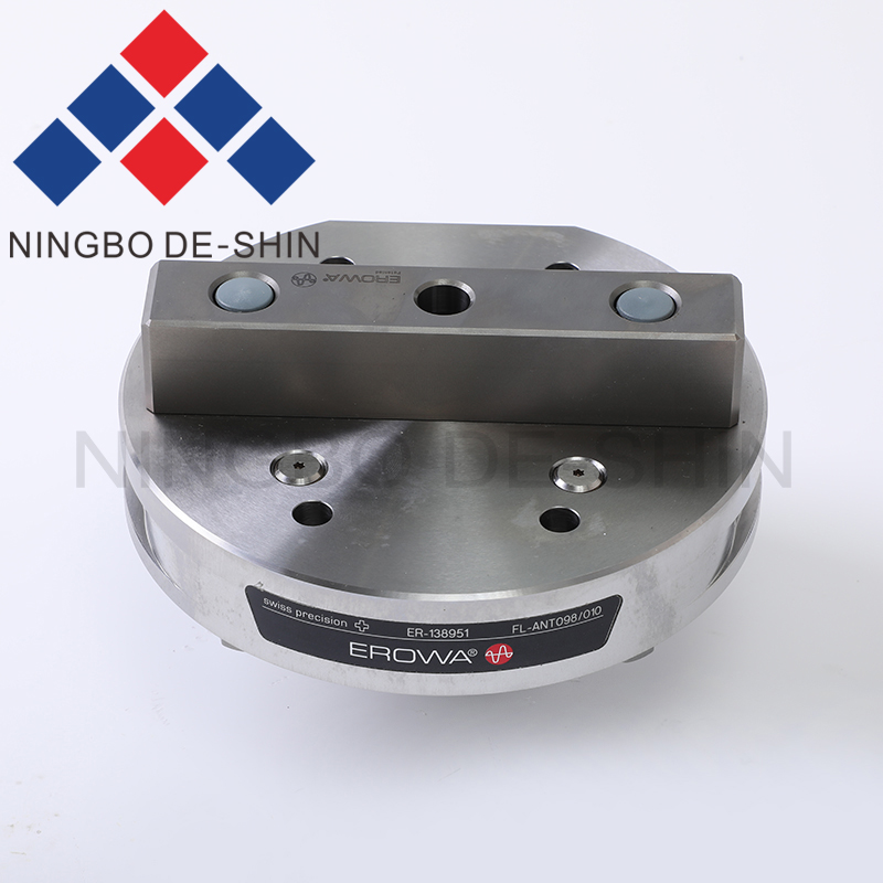 EROWA MTS Alignment pallet P ø 148 Inox with MTS clamping pin P ER ...